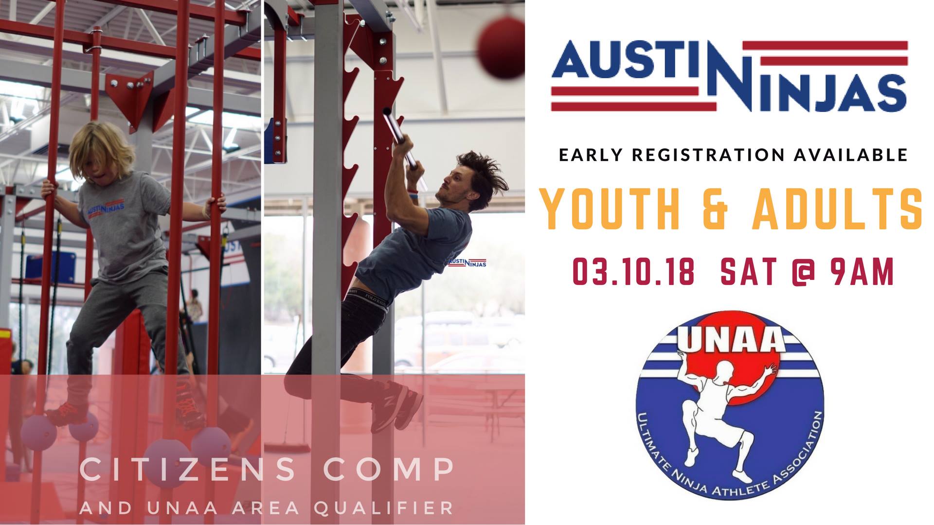 Austin Ninjas Citizen’s Competition and UNAA Area Qualifier - Austin ...